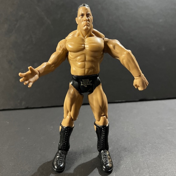 WWE | Toys | Vintage 999 The Rock Jakks Pacific Wwf Wwe Titan Tron Live ...